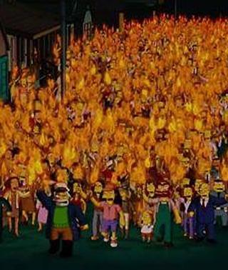 Manifestación en Bolivia para que Los Simpsons no desaparezcan de la ...